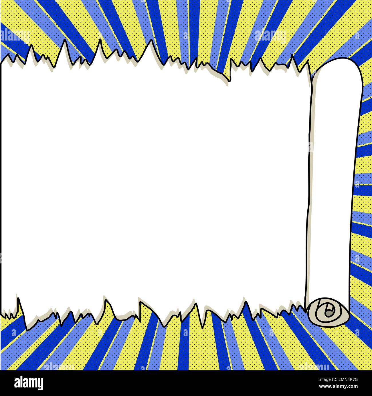 Comics Design Frames. Photo Frame Set With Explosion Bubbles For Add ...