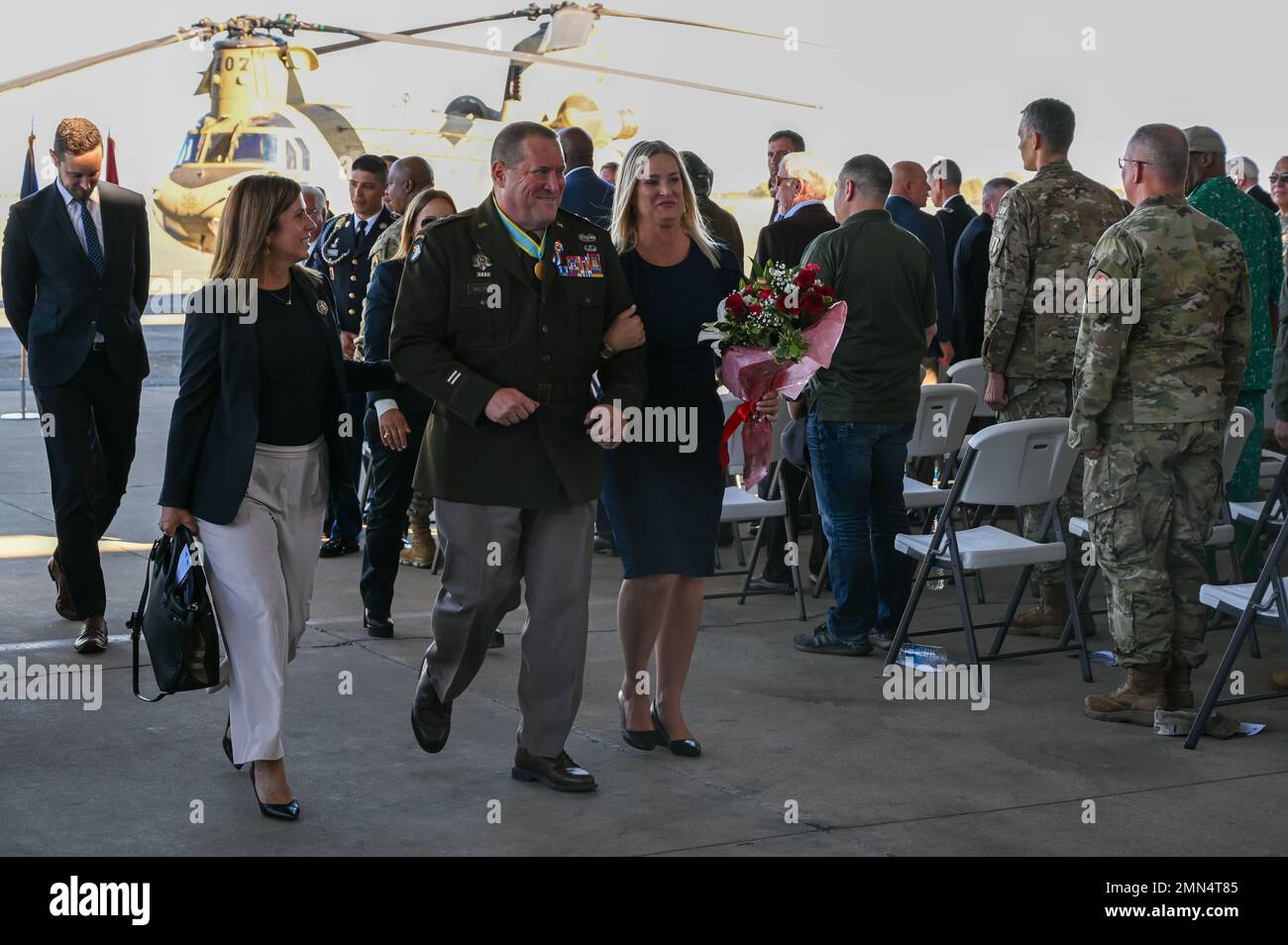 U.S. Army Maj. Gen. David Baldwin retires from the position of the ...