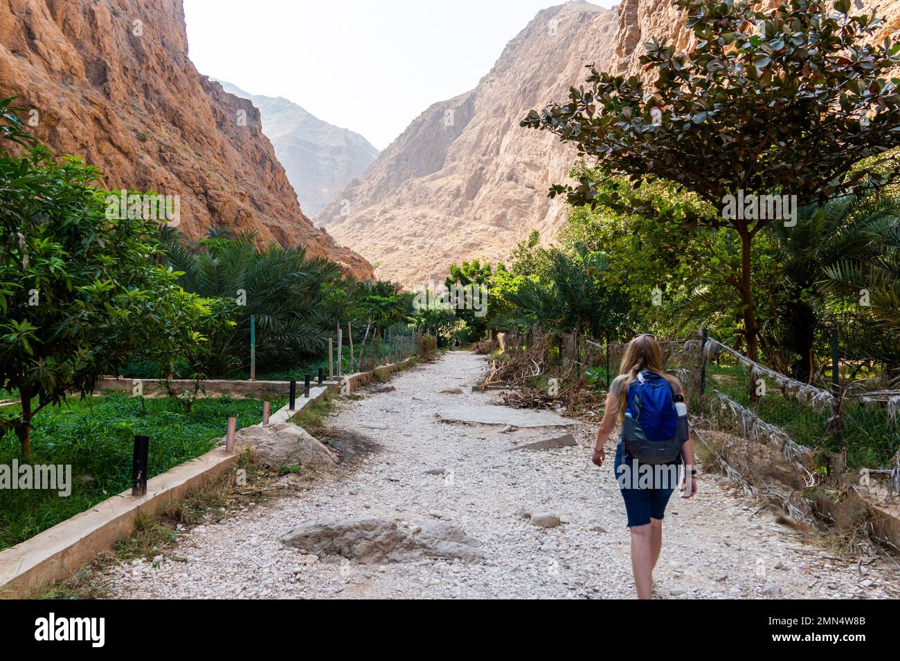 Wadi Shab in oman Stock Photo - Alamy