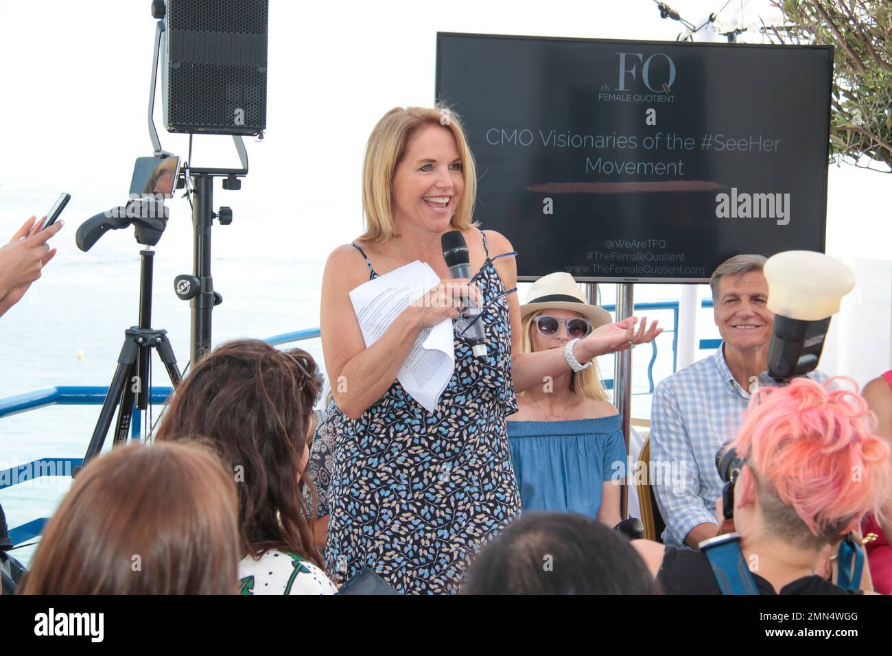 IMAGE DISTRIBUTED FOR PROCTOR & GAMBLE - Katie Couric, Fiona Carter, AT ...