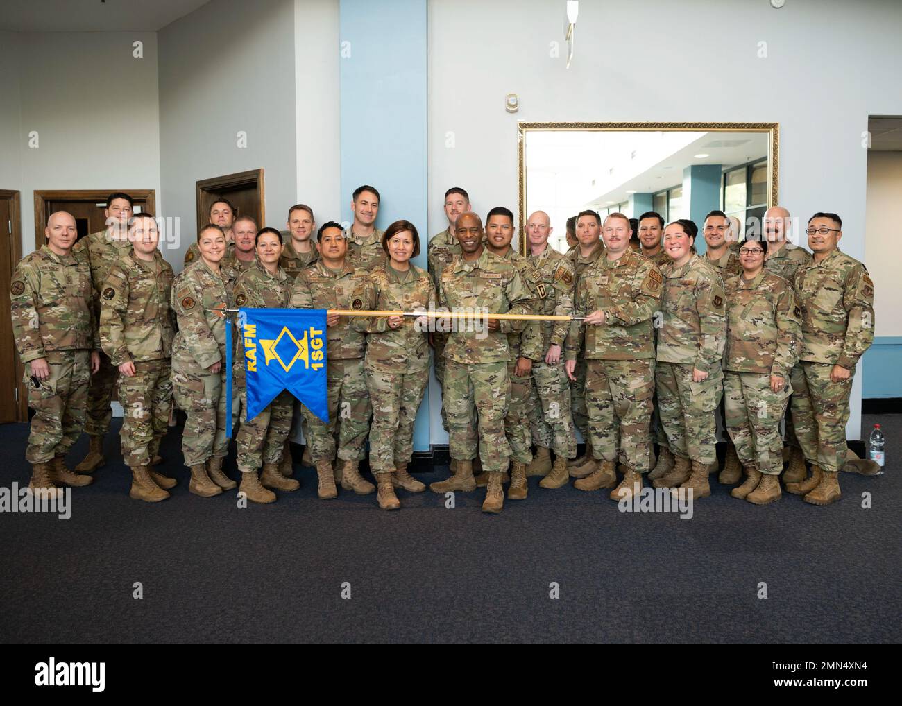 Chief Master Sergeant of the Air Force JoAnne S. Bass and Chief Master ...