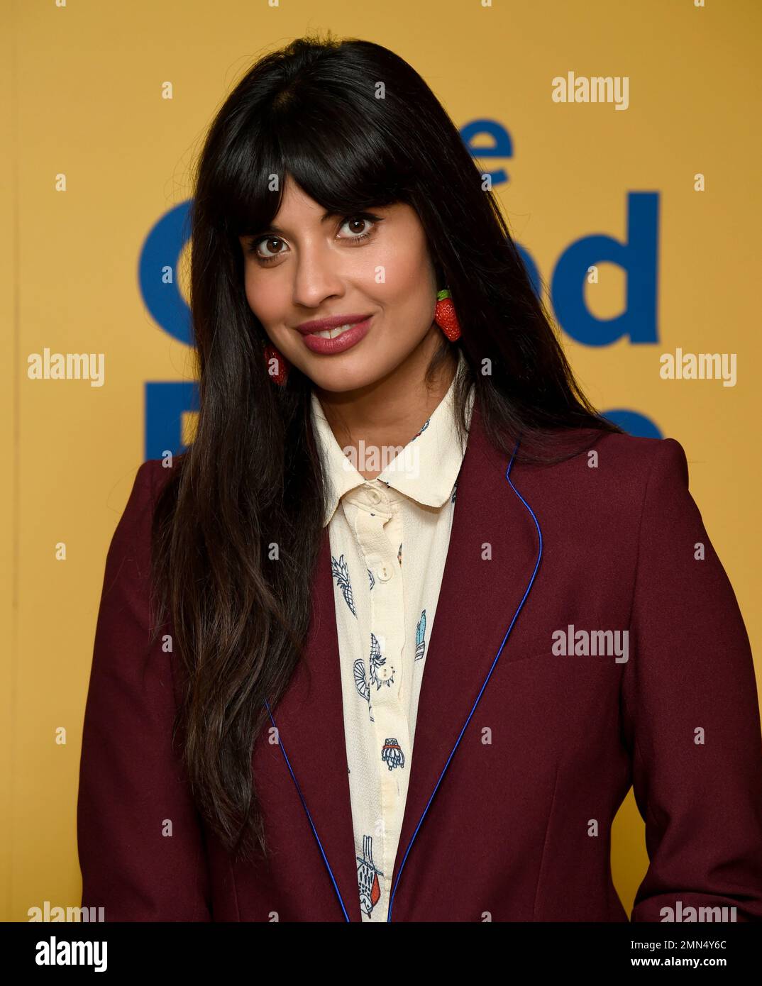Jameela Jamil arrives at a For Your Consideration event for "The Good ...