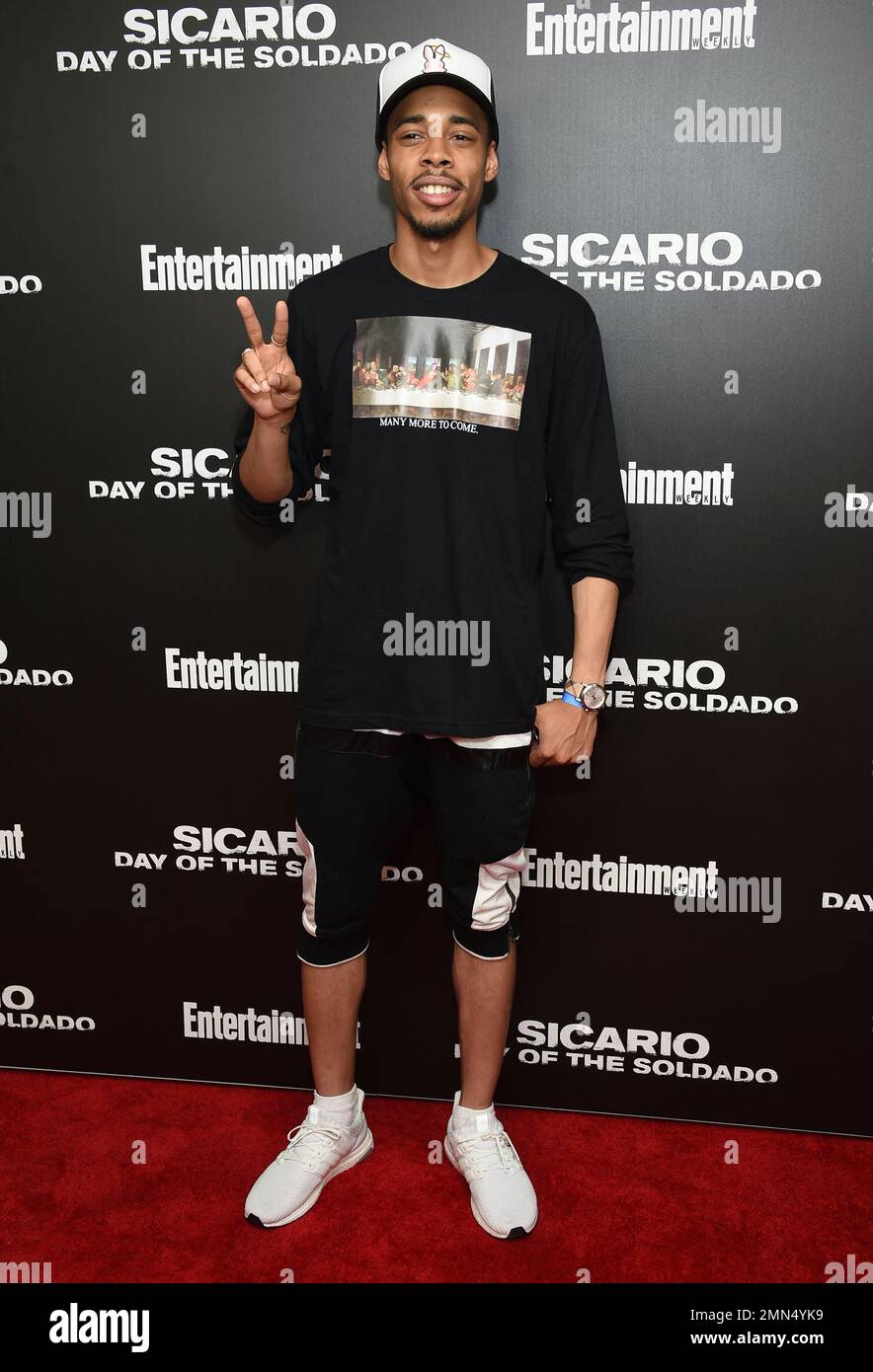 Rapper Easter Sunday attends a special screening of Columbia Pictures ...