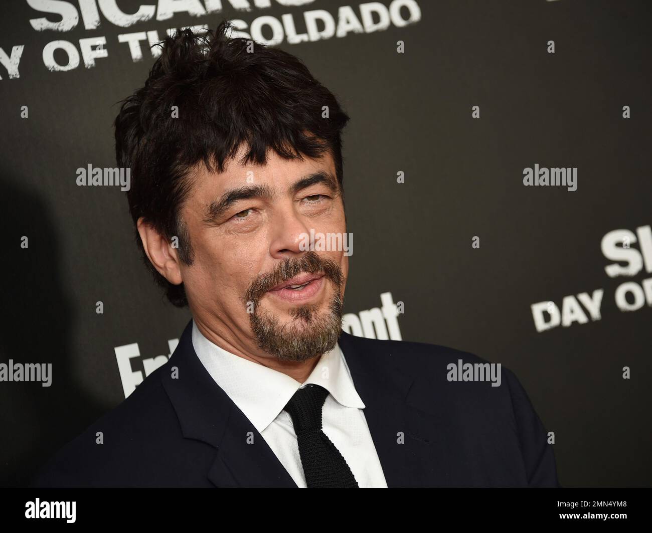 Actor Benicio del Toro attends a special screening of Columbia Pictures ...