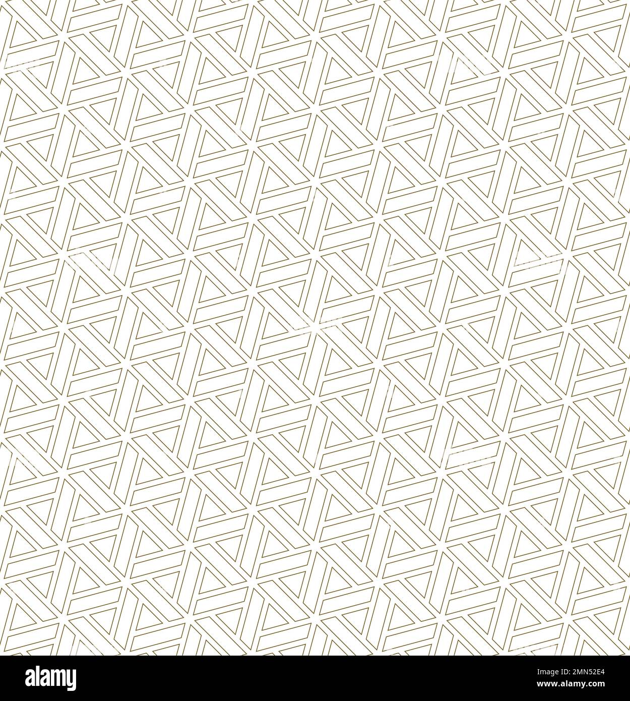 A seamless pattern based on elements of the traditional Japanese craft ...