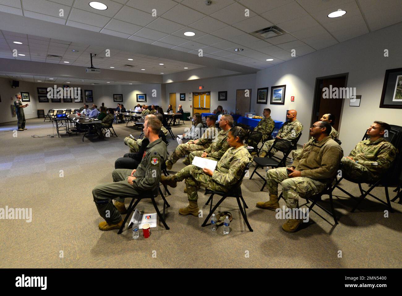 U.S. Air Force Col. Derek B. Routt, commander of the 177th Fighter Wing ...