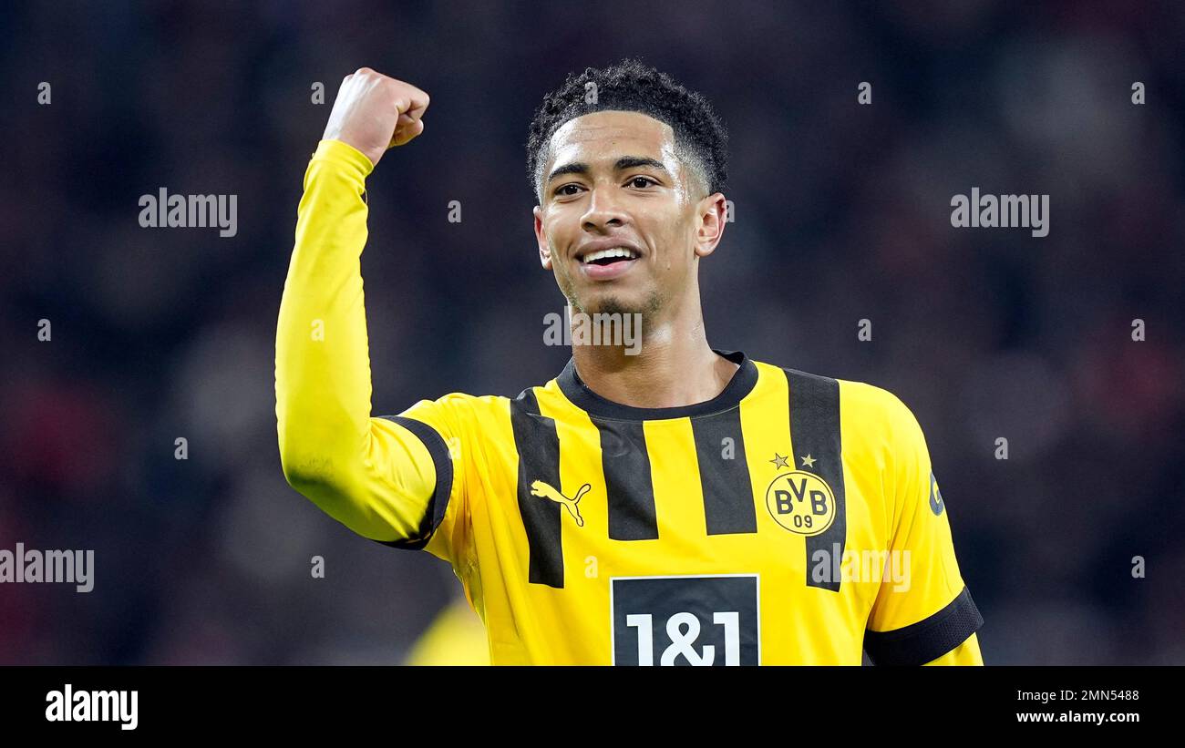 Dortmund's Jude Bellingham is pictured during the German Bundesliga ...