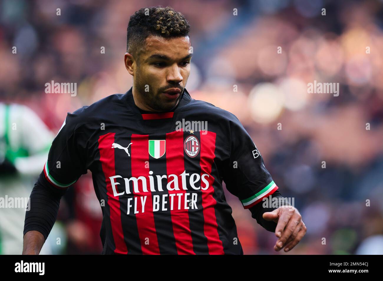 Junior Messias of AC Milan in action during Serie A 2022/23 football ...