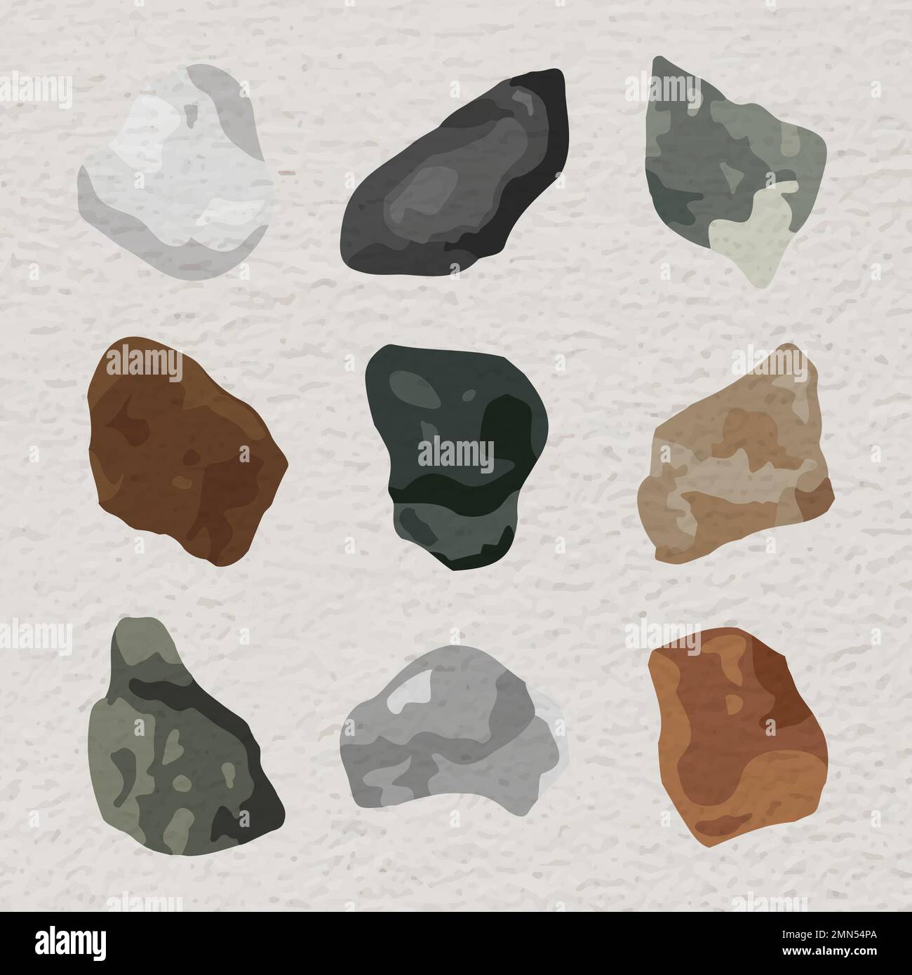 Abstract stone shape, sticker vector set Stock Vector Image & Art - Alamy