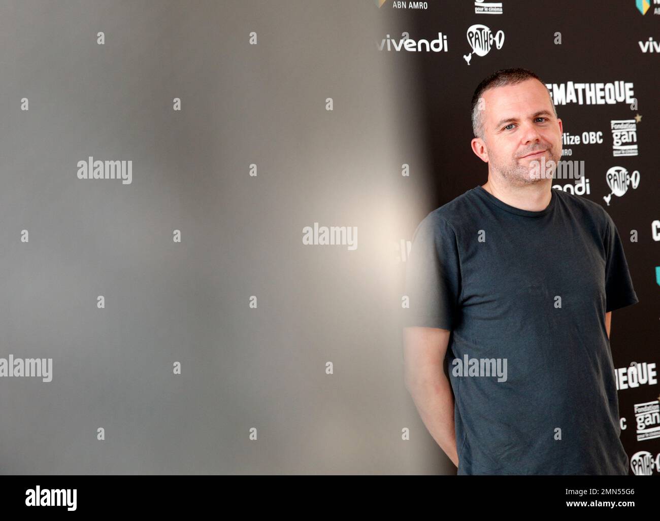 Director Yann Gonzalez poses as he arrives for the premiere of the ...