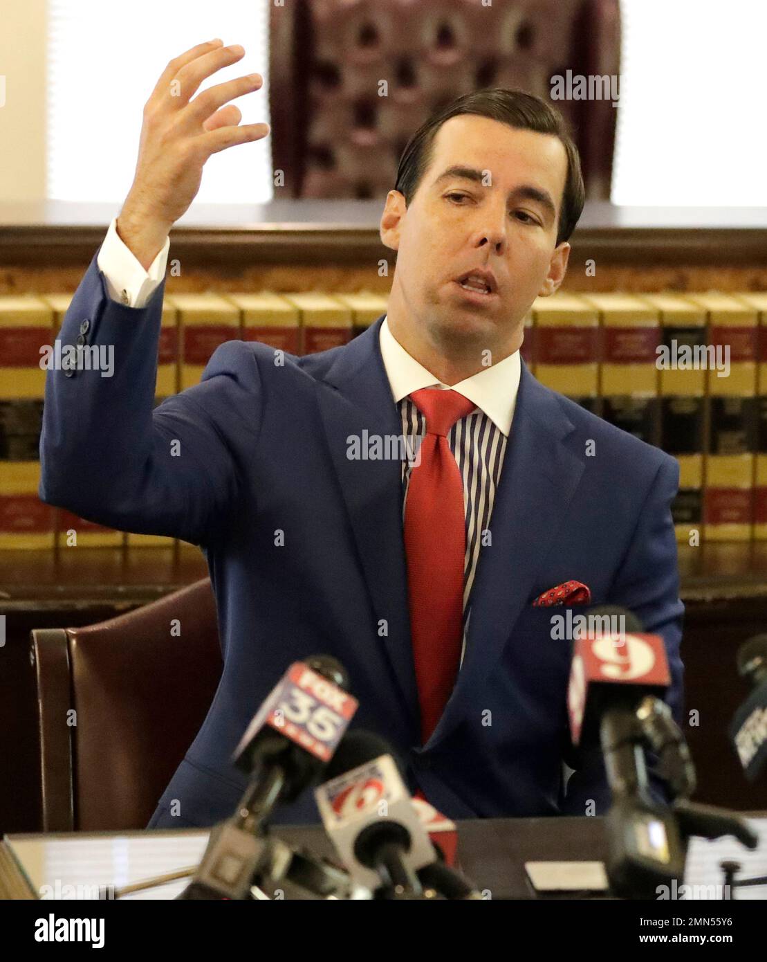 Matt Morgan, attorney for three passengers who were riding a Florida ...