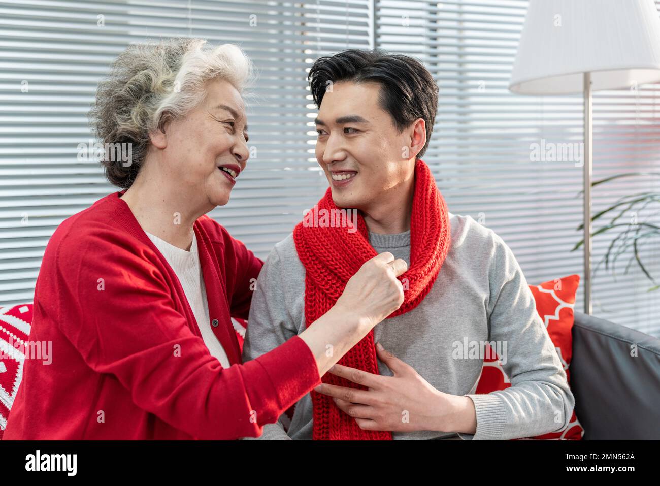 Happy mother and son Stock Photo - Alamy