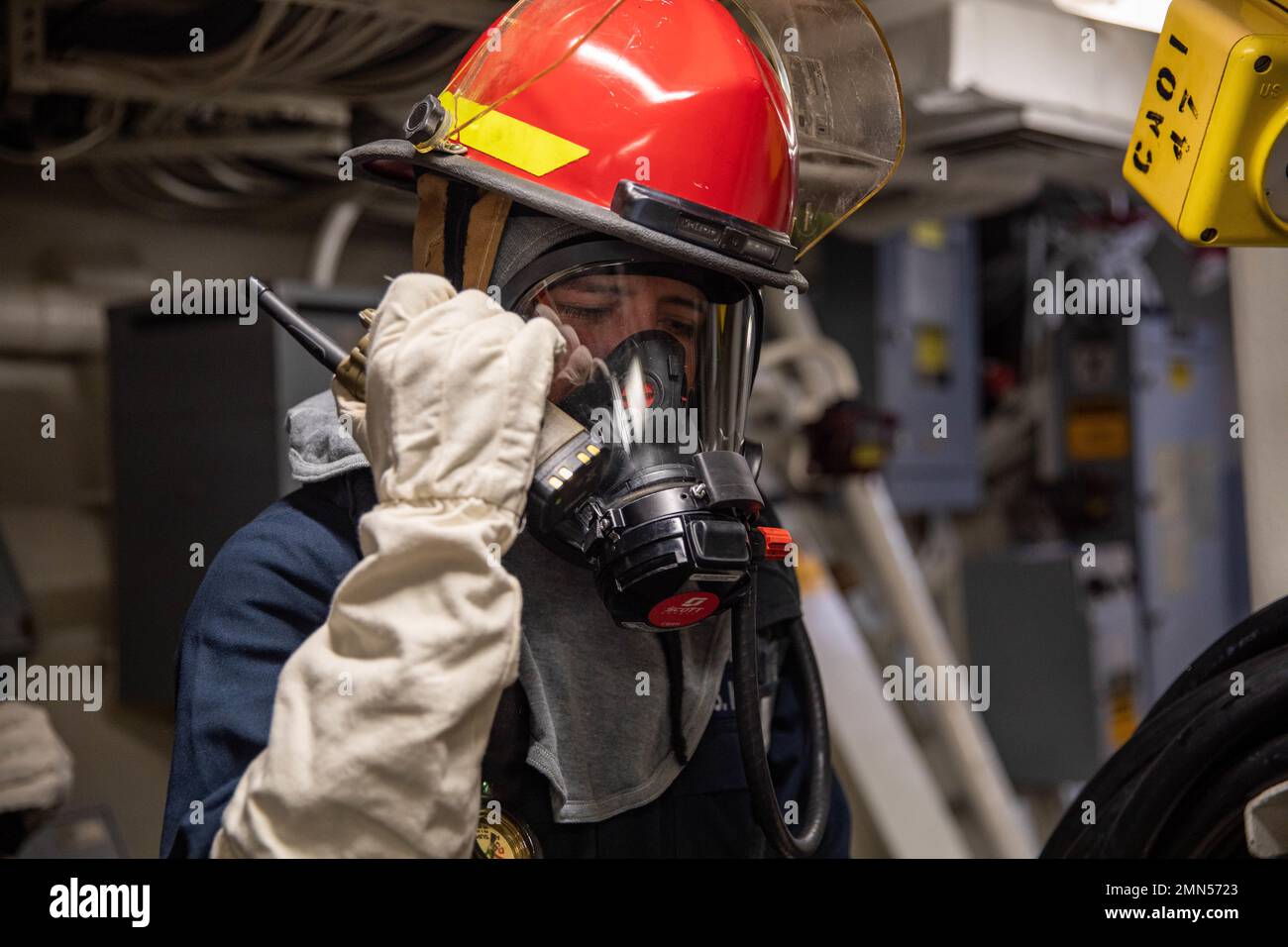 EASTERN ATLANTIC OCEAN (Sept. 28, 2022) Operations Specialist 2nd Class ...