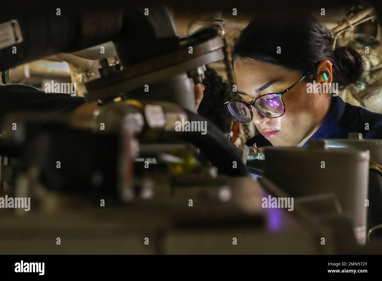 SOUTH CHINA SEA (Sept. 28, 2022) Machinist’s Mate 2nd Class Natalie ...