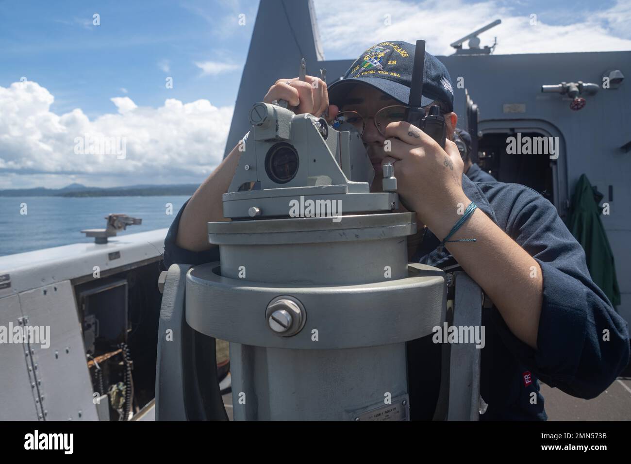 220928-N-XB010-1007 PHILIPPINE SEA (Sept. 28, 2022) – Quartermaster ...