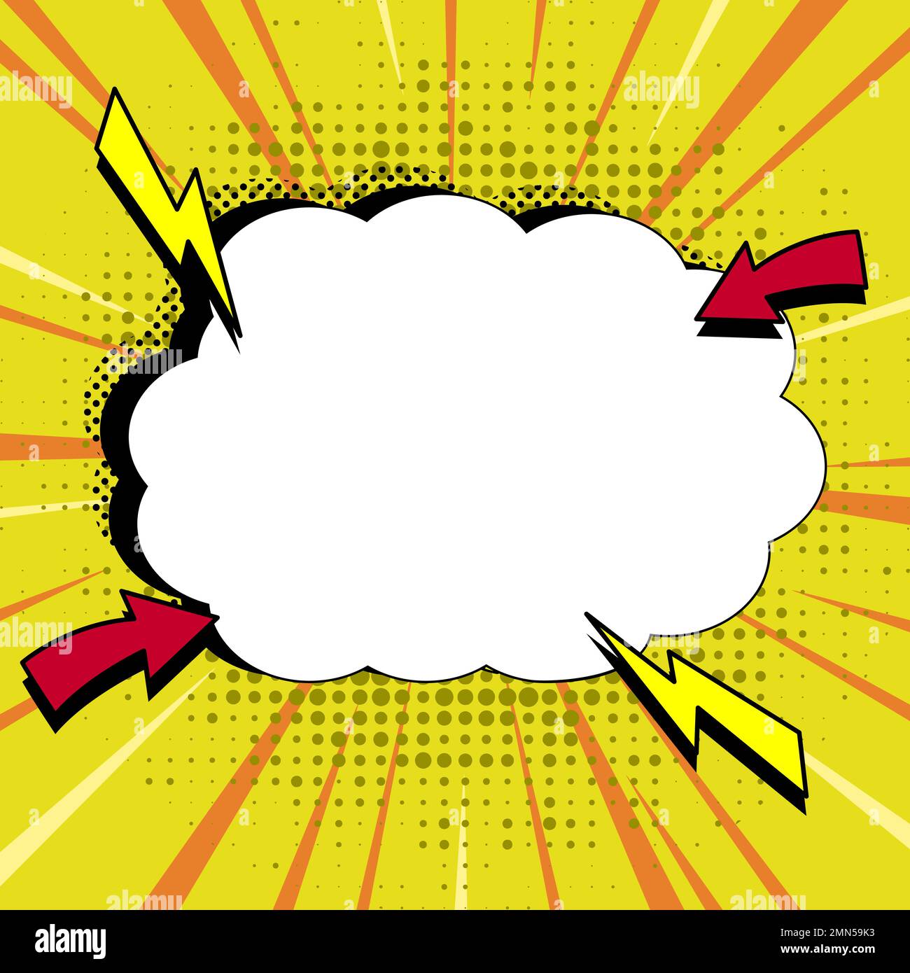 Big set modern comic Stock Vector Images - Alamy