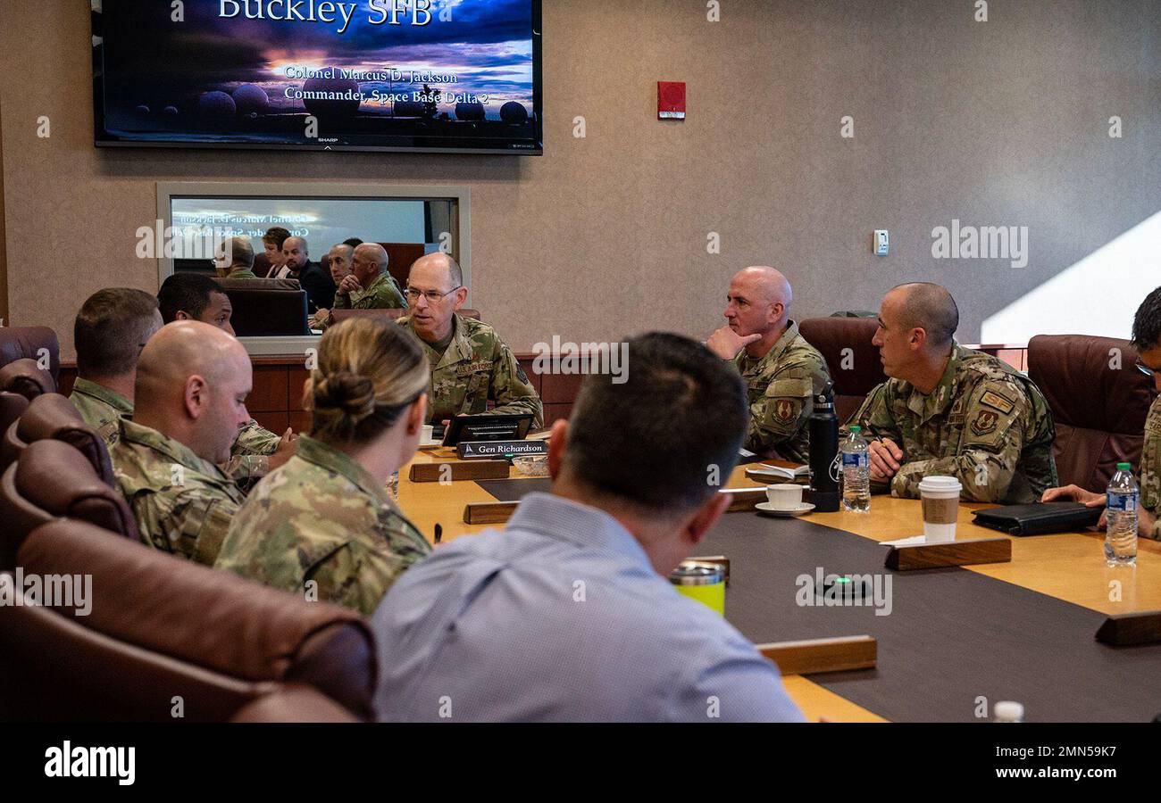 Gen. Duke Z. Richardson, Air Force Materiel Command commander, is ...