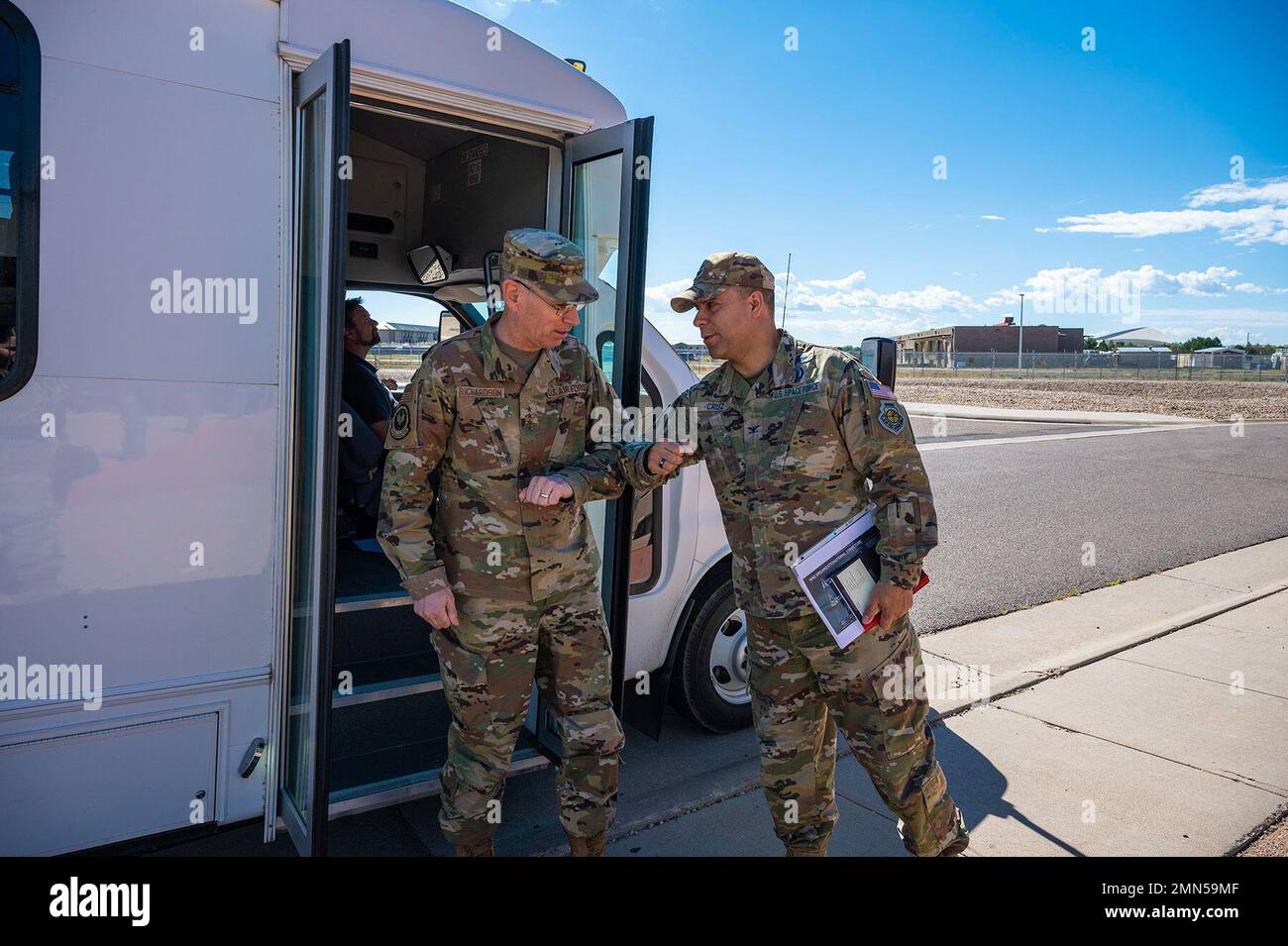 Gen. Duke Z.. Richardson, Air Force Materiel Command commander, is ...