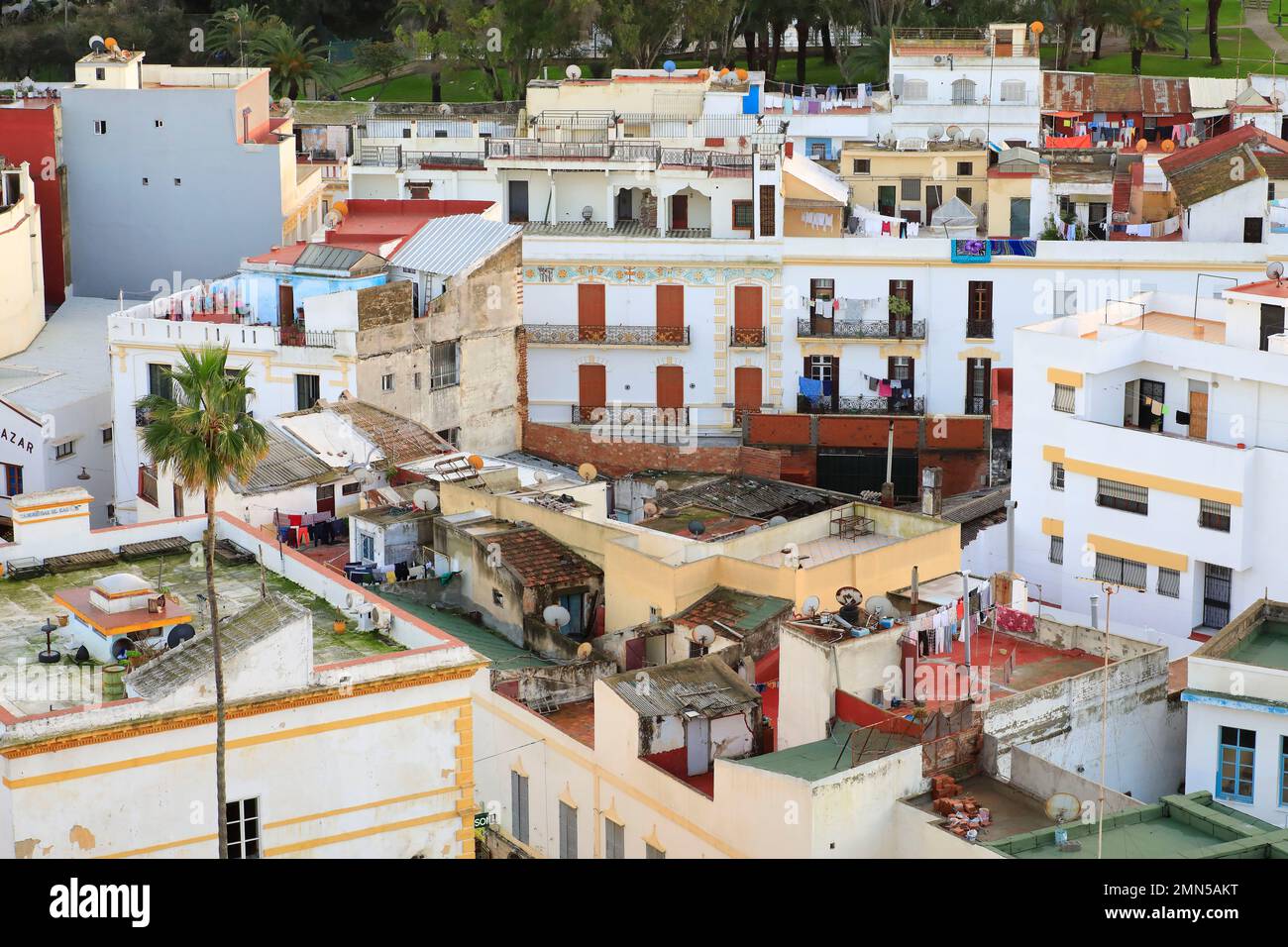 Roof terrace tangier hi-res stock photography and images - Alamy