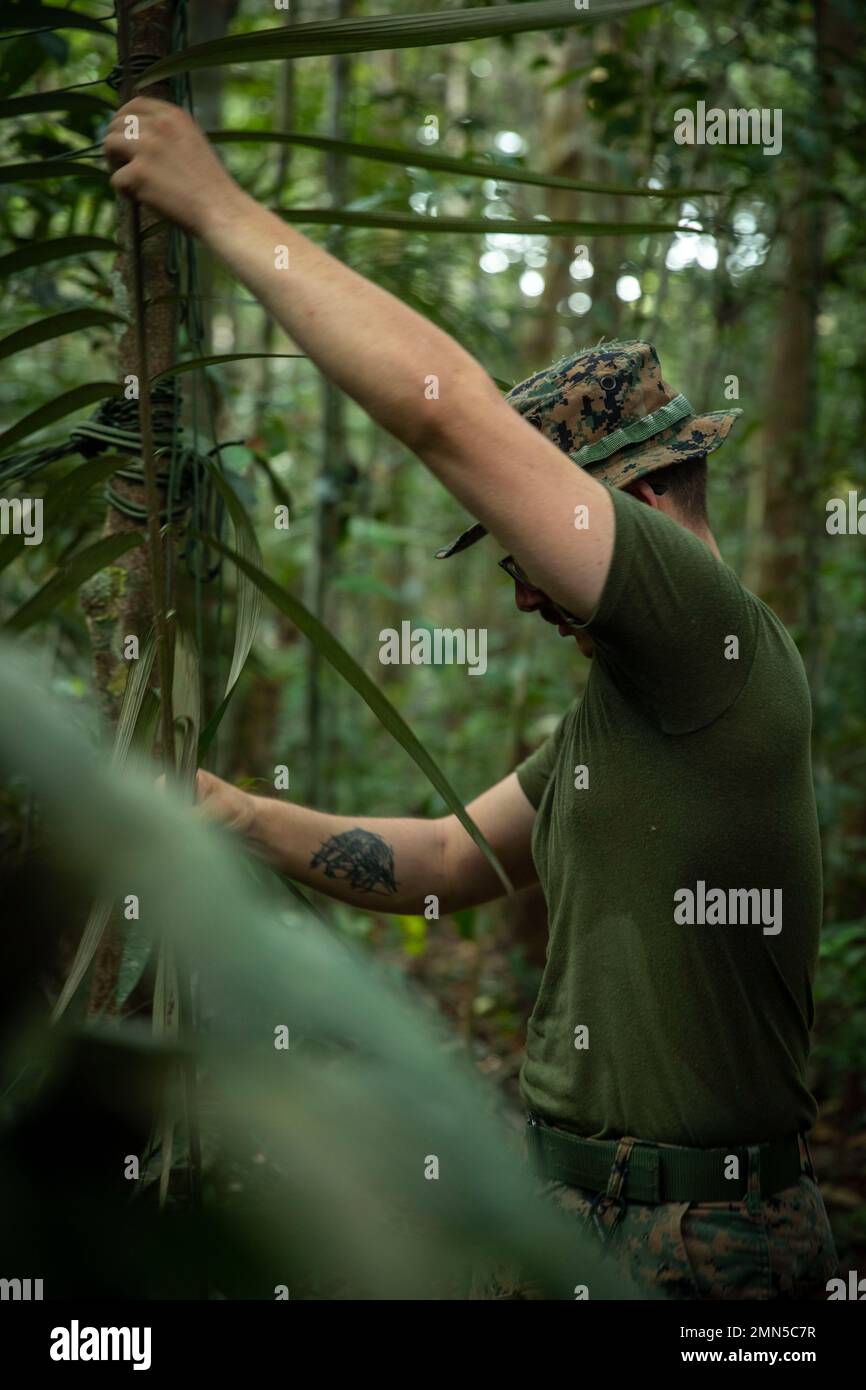 U.S. Marine Corps Cpl. Ethan Smith, an infantry Marine with 2d ...