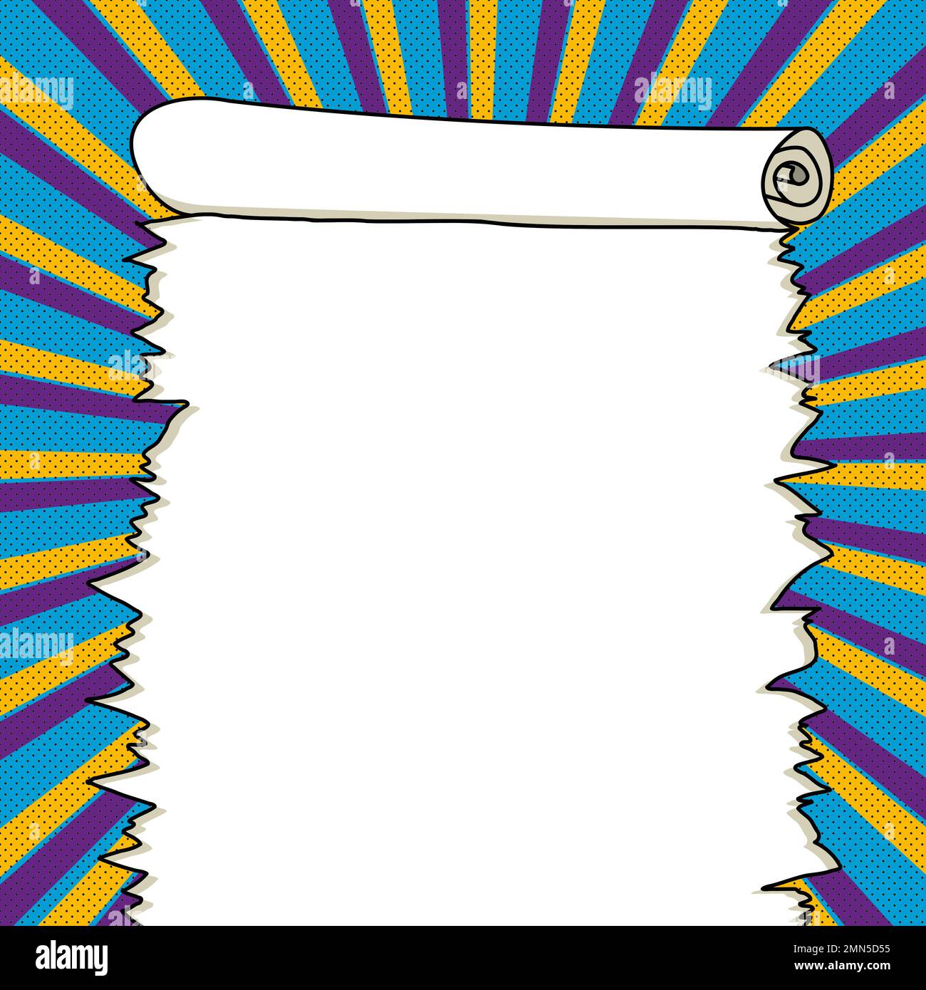 Comics Design Frames. Photo Frame Set With Explosion Bubbles For Add ...