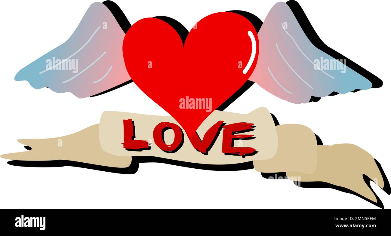 Writing wings Cut Out Stock Images & Pictures - Alamy