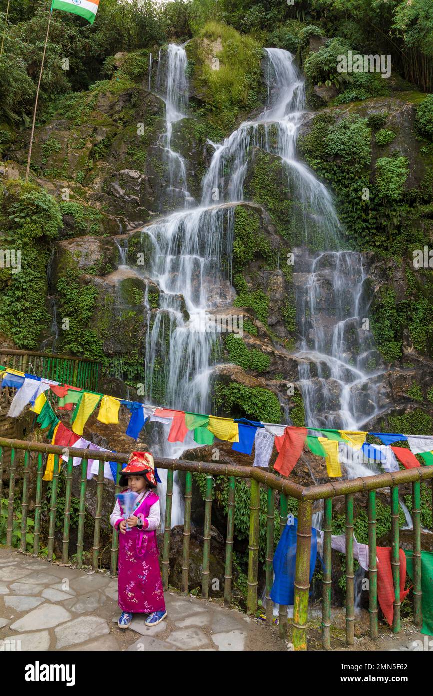 Sikkim waterfall hi-res stock photography and images - Alamy