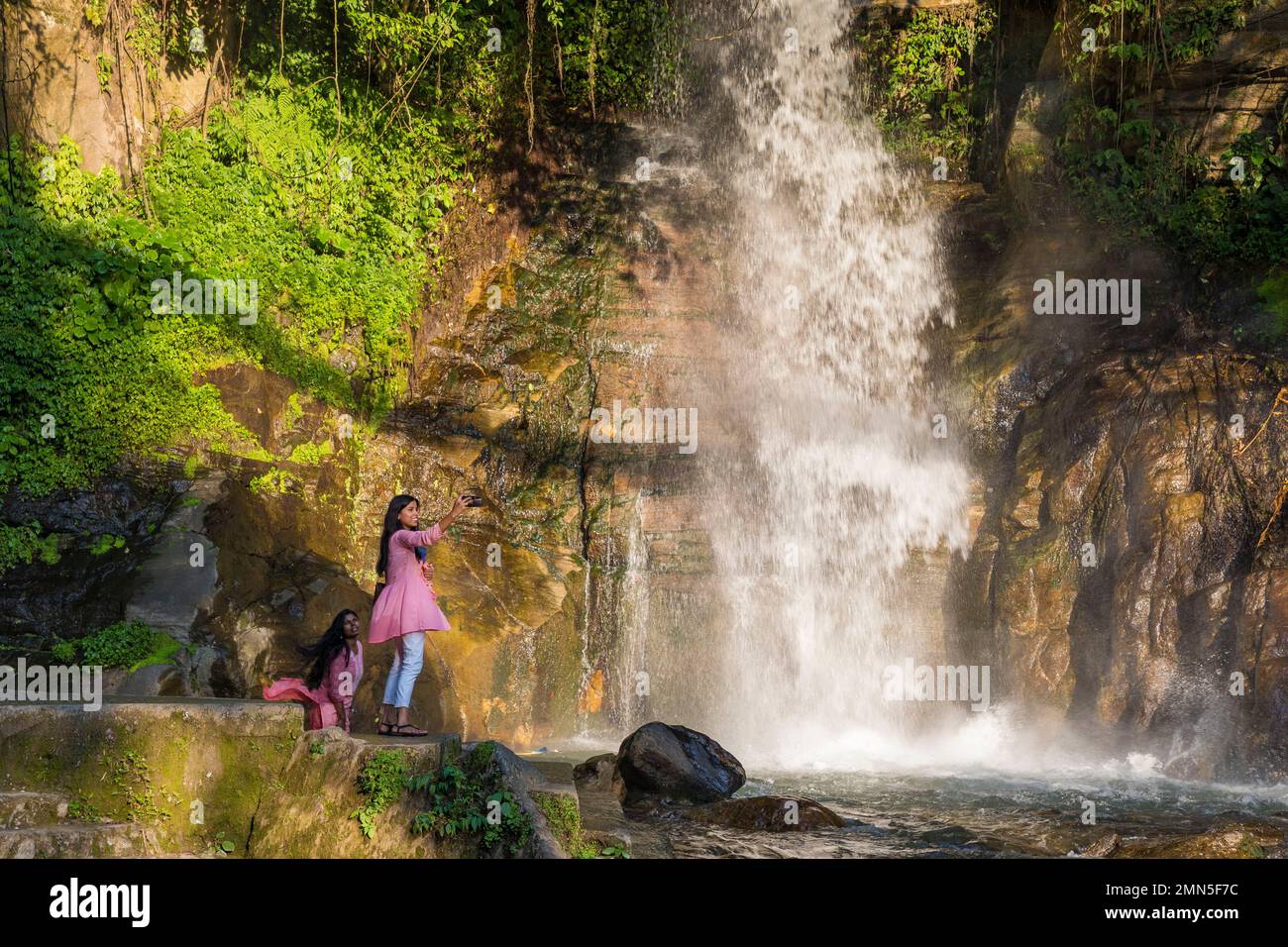 Sikkim waterfall hi-res stock photography and images - Alamy
