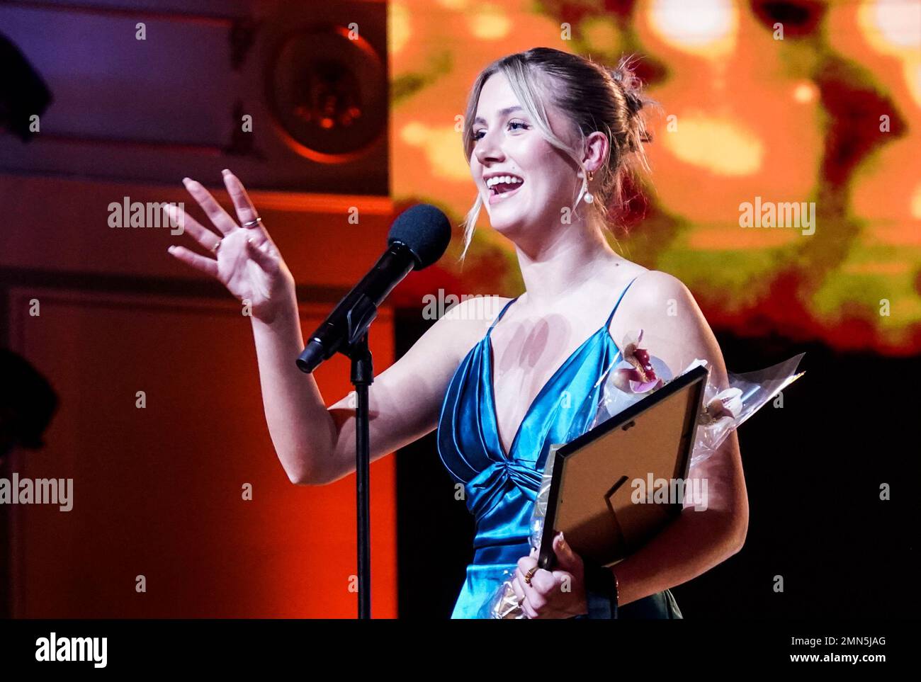 Oslo 20230127.Lea Isadora Behn was named this year's beauty influencer ...