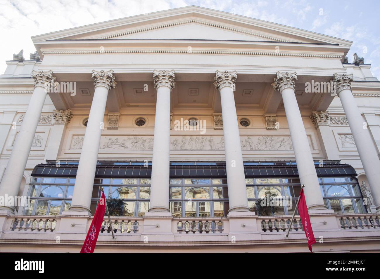 General view of the Royal Opera House in Covent Garden. The Royal Opera ...