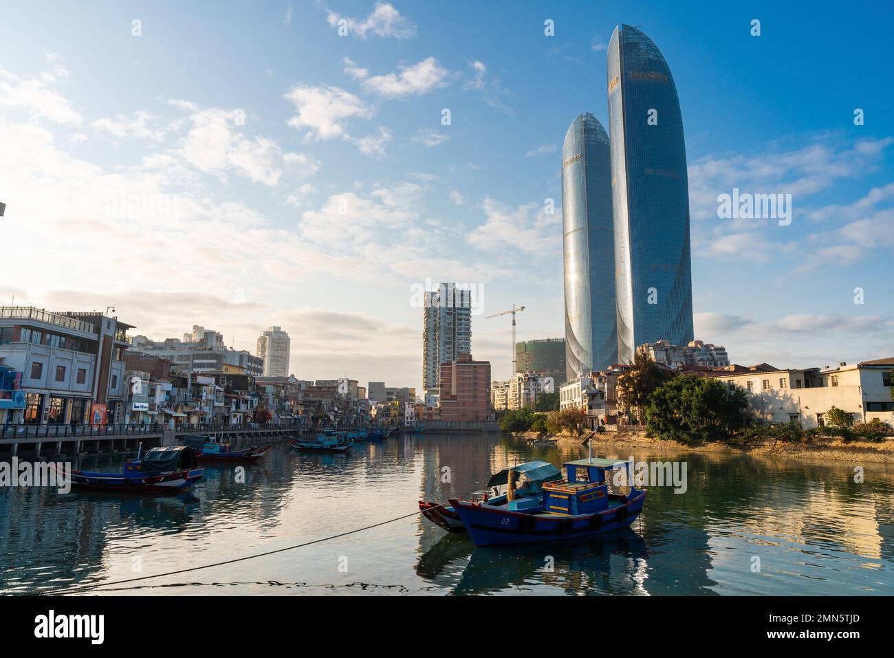 Shimao channel building hi-res stock photography and images - Alamy