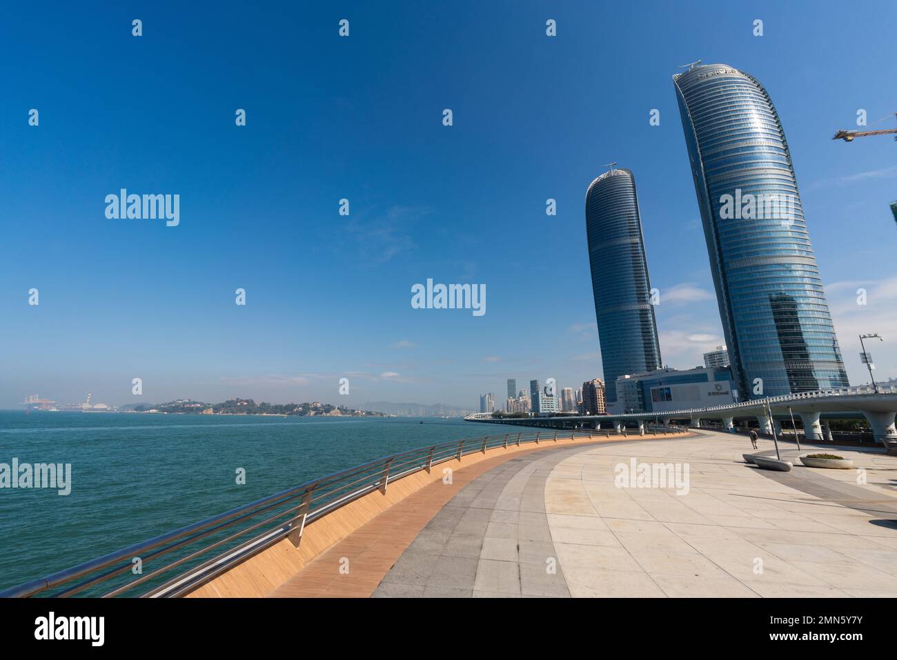 Shimao channel building hi-res stock photography and images - Alamy