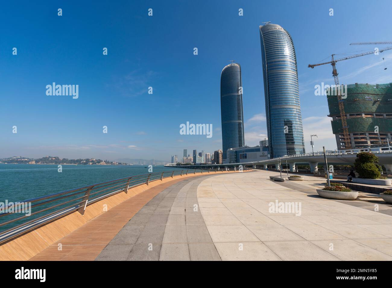 Shimao channel building hi-res stock photography and images - Alamy