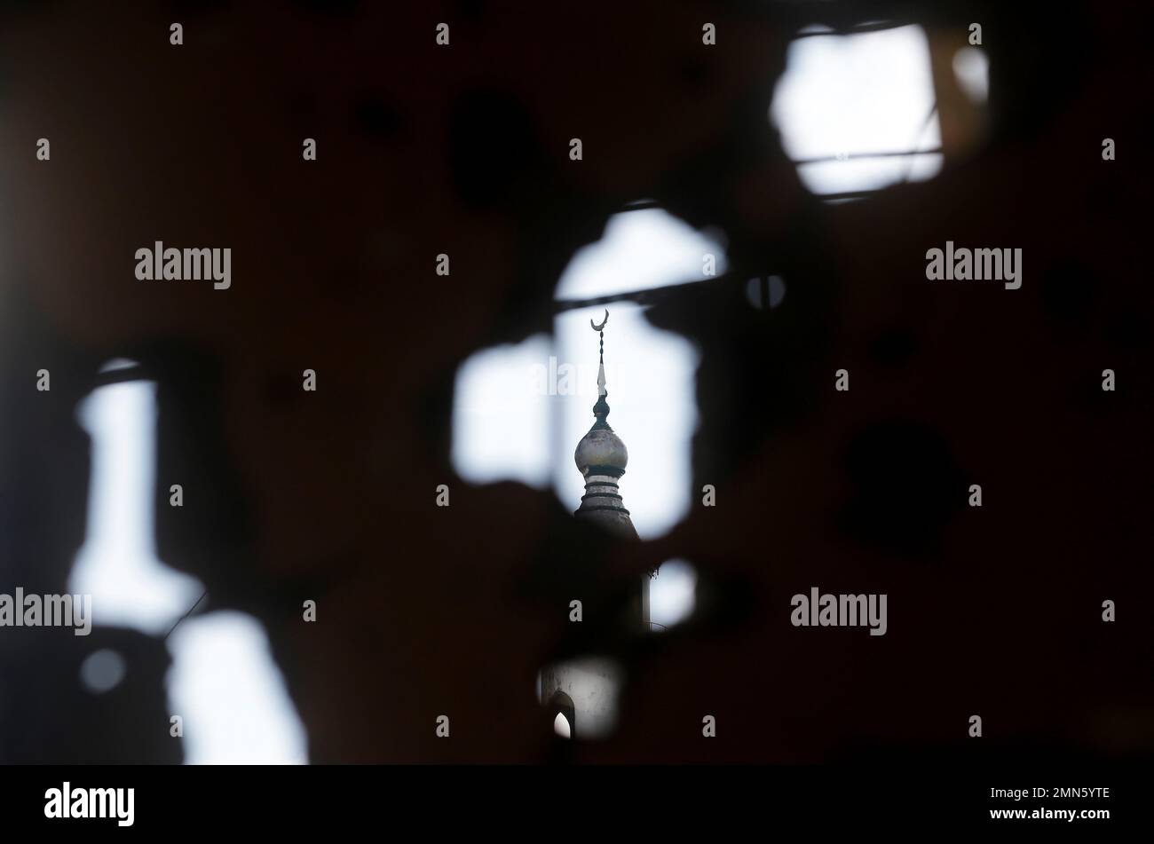 The Saduc Grand Mosque, the biggest mosque that reopened near the ...