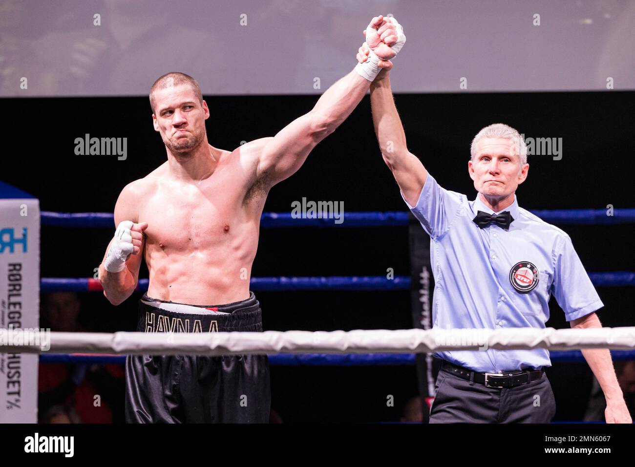 Oslo 20230128.Kai Robin Havnaa won with a knock out against the ...