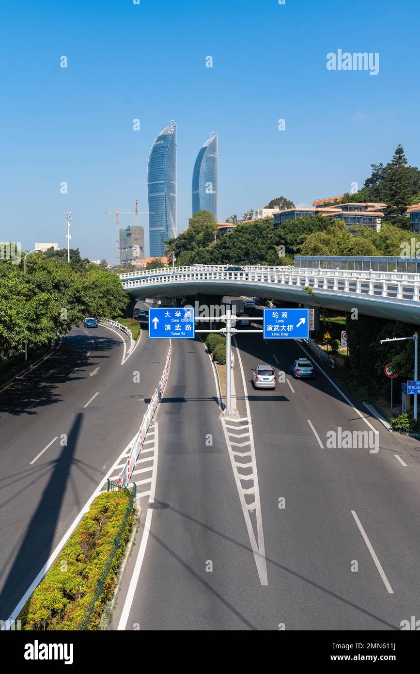 Shimao channel building hi-res stock photography and images - Alamy