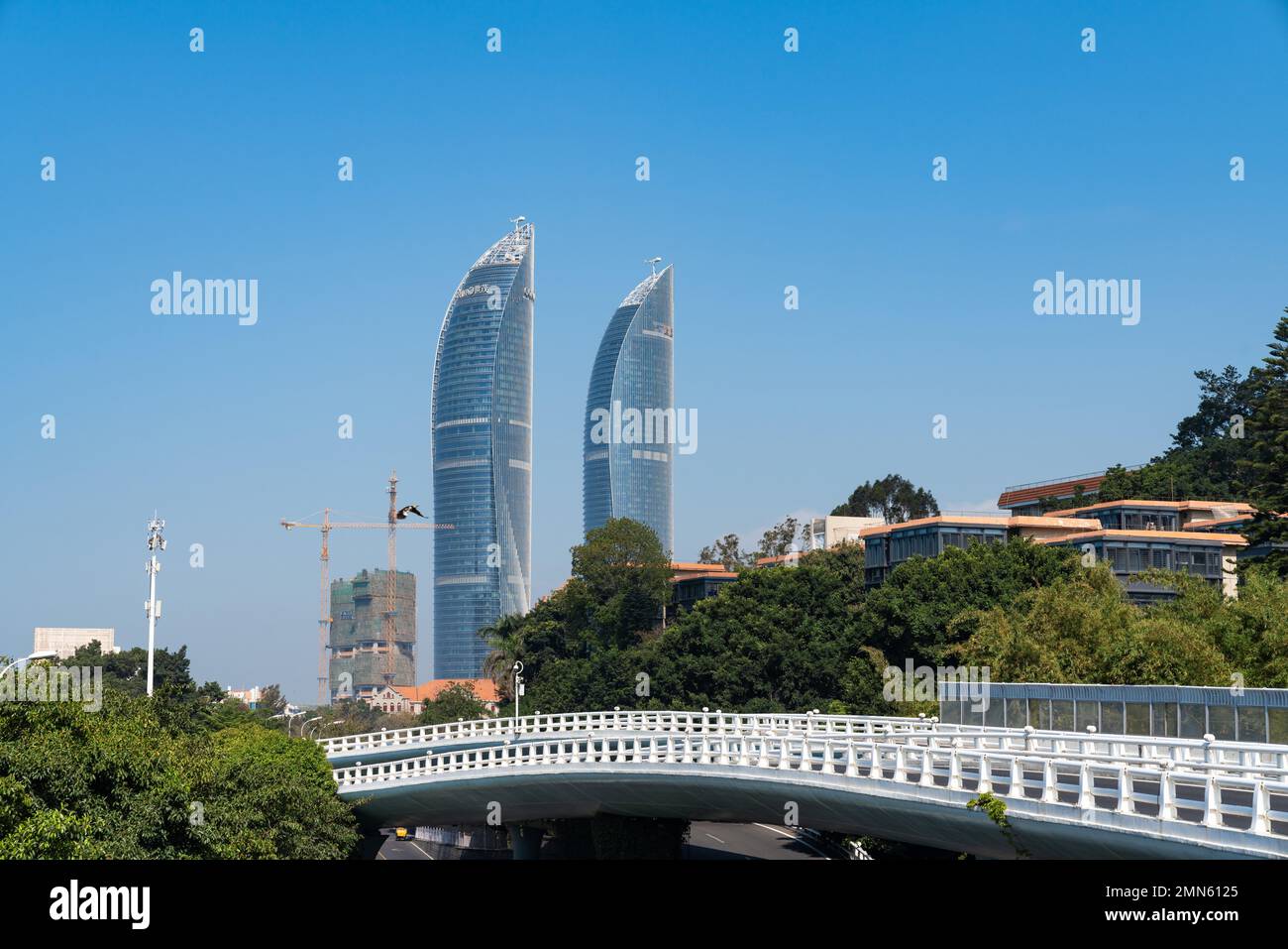 Shimao channel building hi-res stock photography and images - Alamy