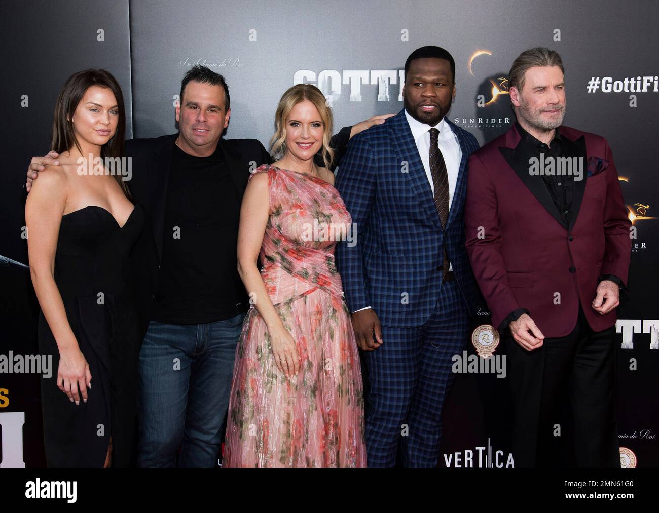 Lala Kent, left, Randall Emmett, Kelly Preston, Curtis "50 Cent ...