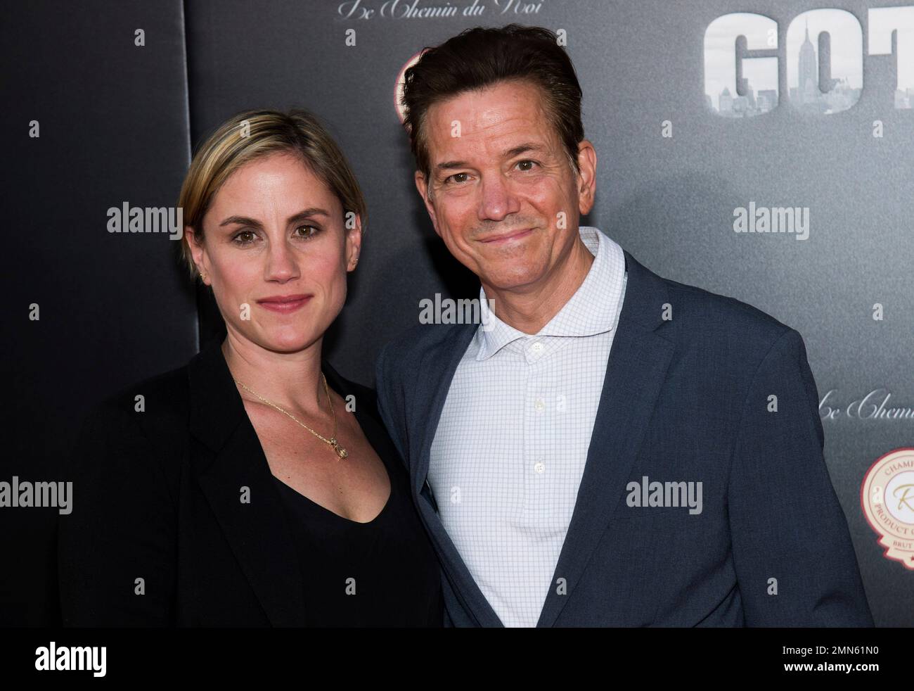 Heather Bucha and Frank Whaley attend the premiere of "Gotti" at the ...