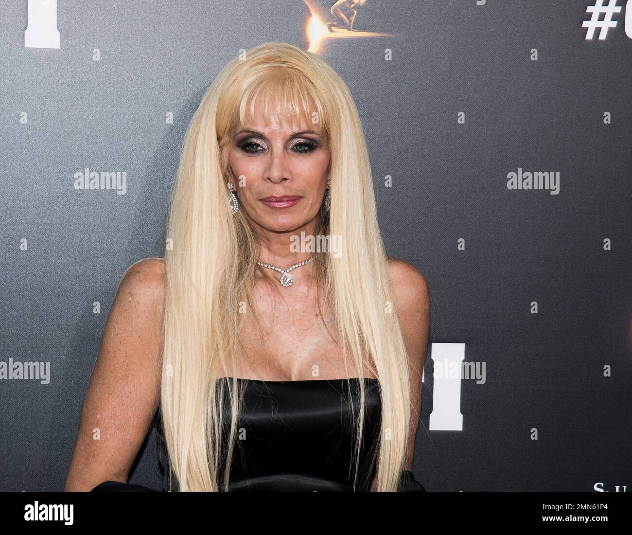 Victoria Gotti attends the premiere of "Gotti" at the SVA Theatre on ...