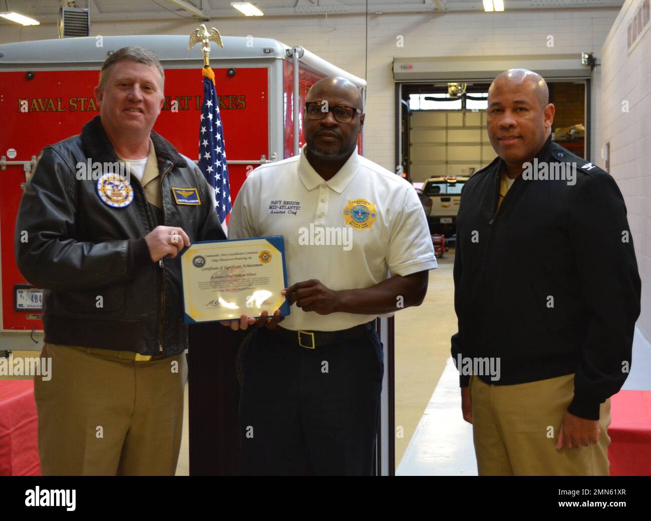 GREAT LAKES (Sep. 29, 2022) Assistant Chief William Wheat, Great Lakes ...