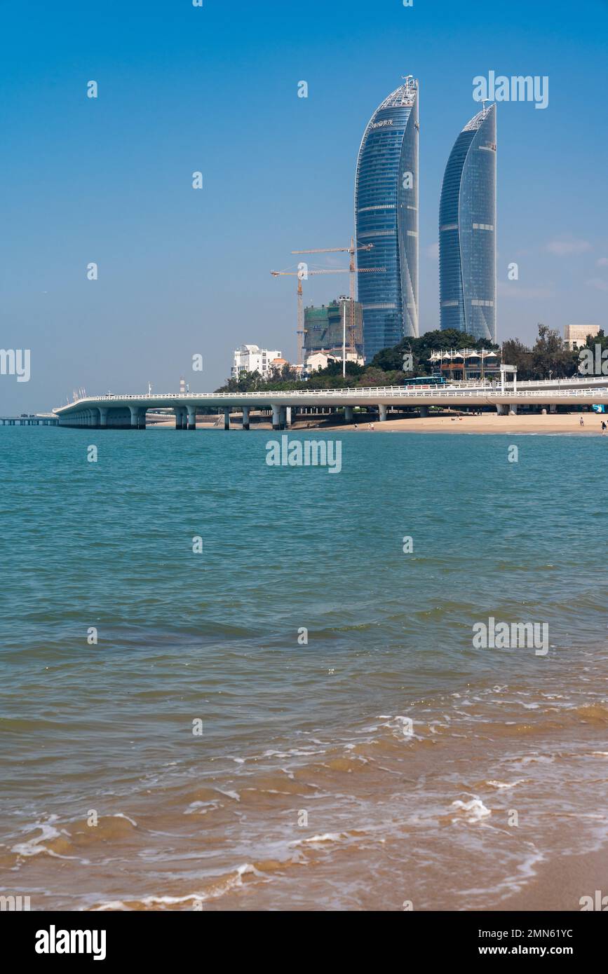 Shimao channel building hi-res stock photography and images - Alamy