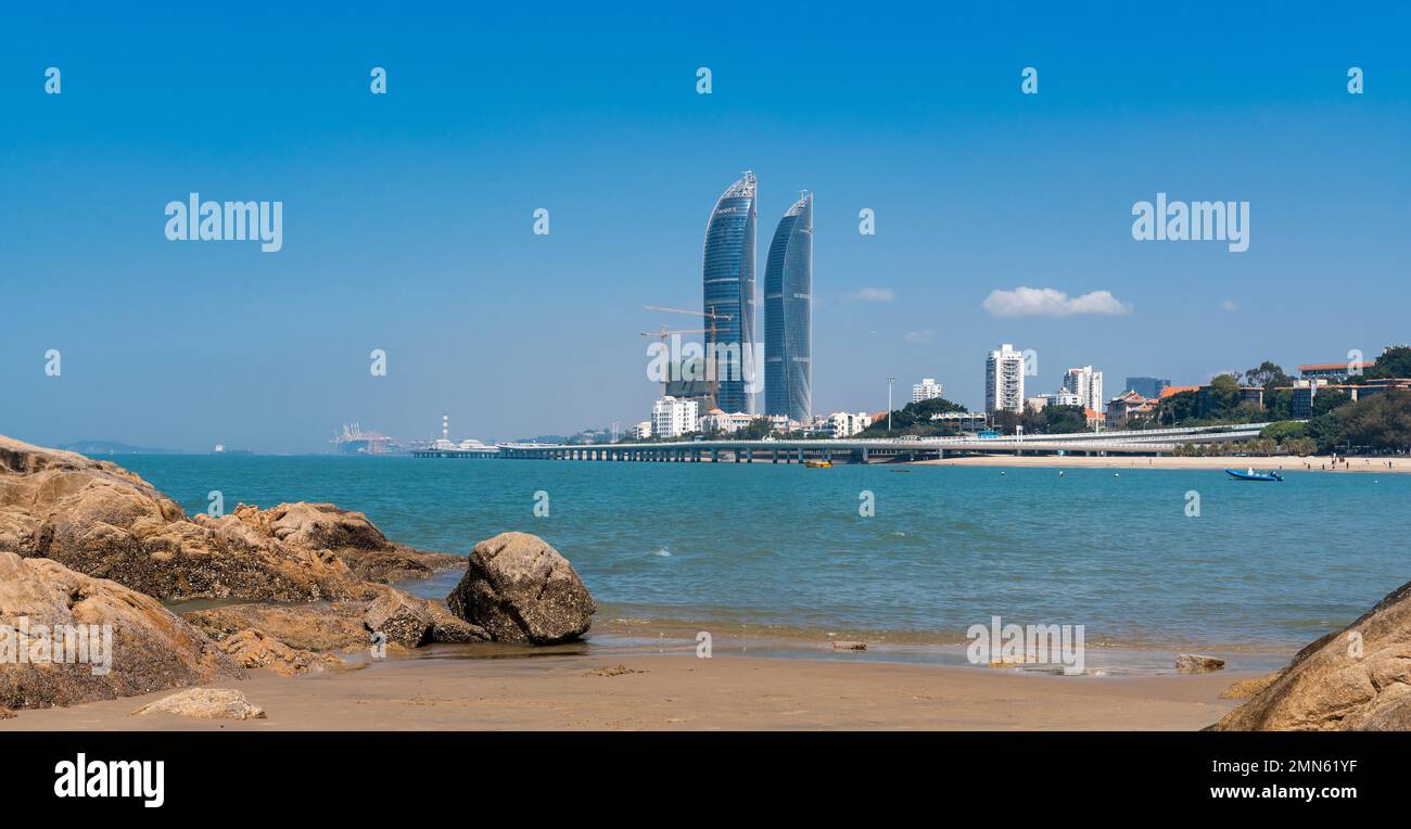 Shimao channel building hi-res stock photography and images - Alamy