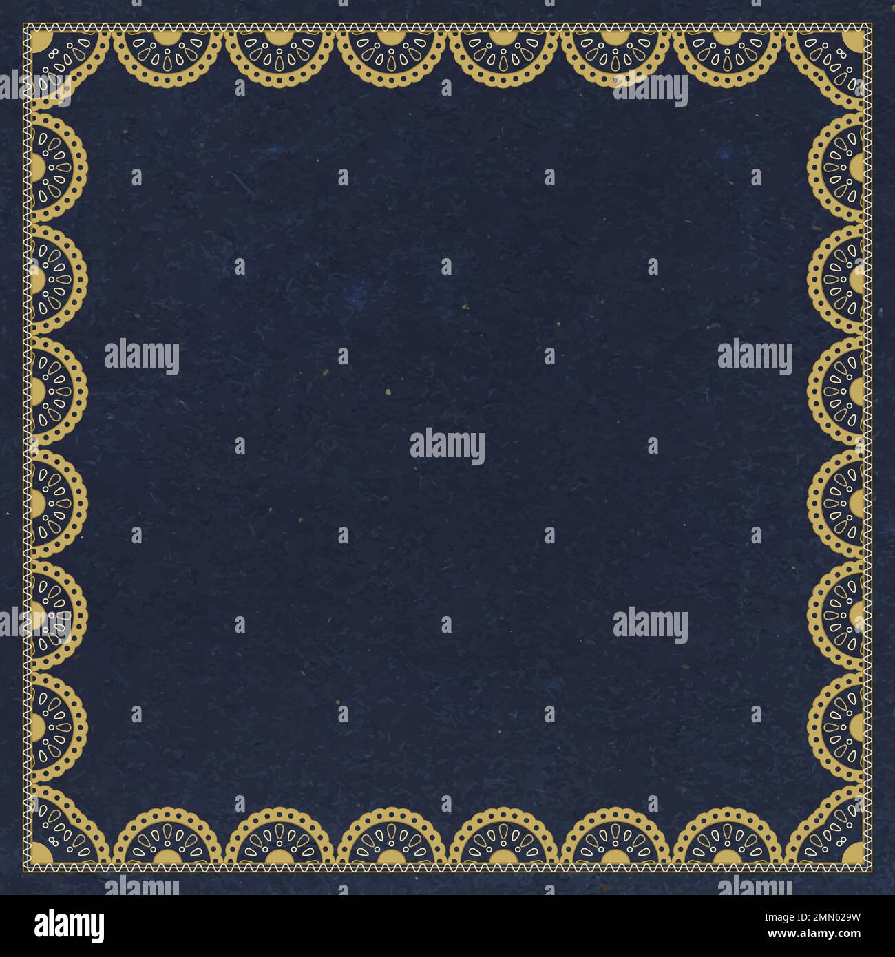 Blue frame background, classic lace design vector Stock Vector Image ...