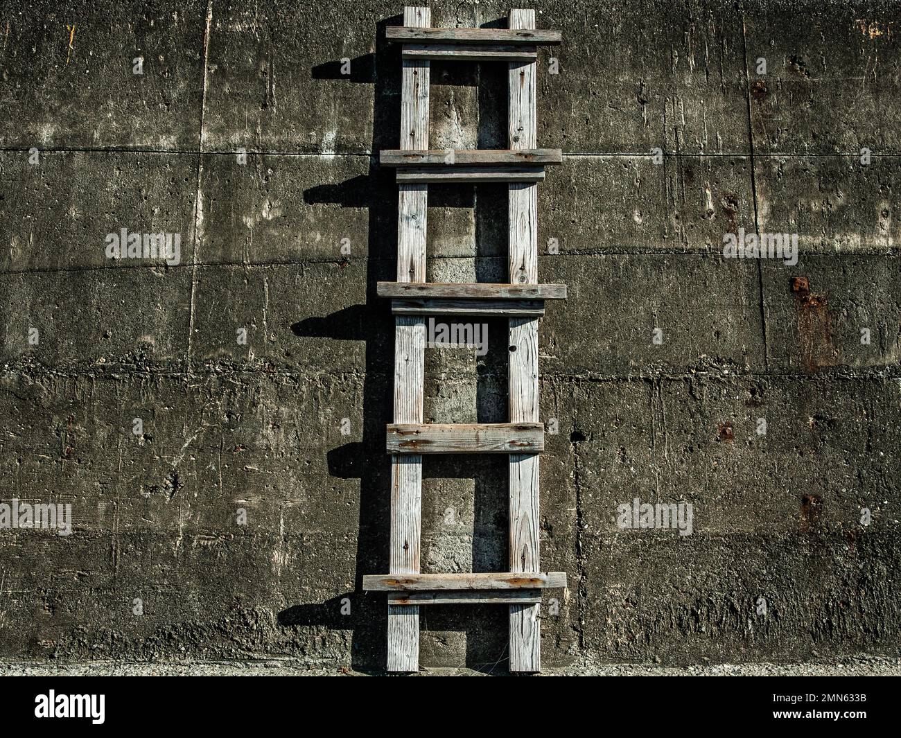 Ladder to nowhere Stock Photo - Alamy