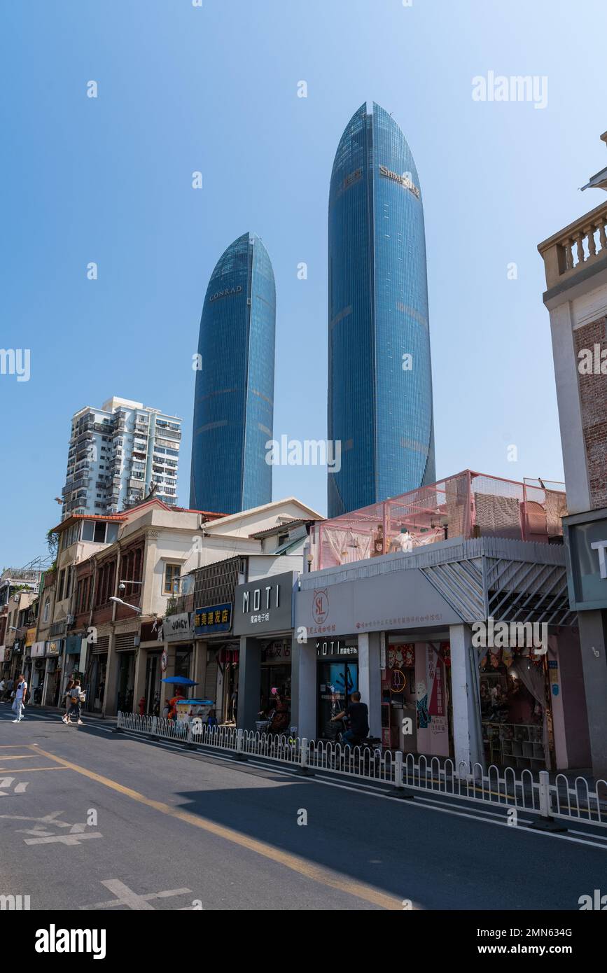 Shimao channel building hi-res stock photography and images - Alamy