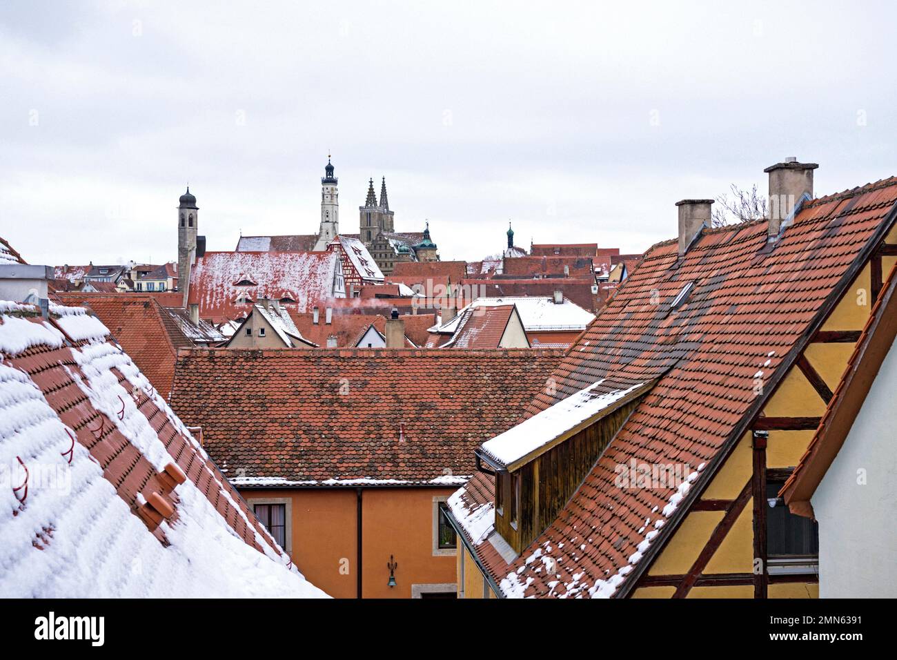 Rothenburg ob der tauber winter hi-res stock photography and images - Alamy