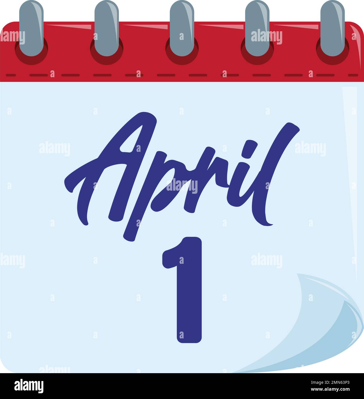calendar april fools day Stock Vector Image & Art - Alamy