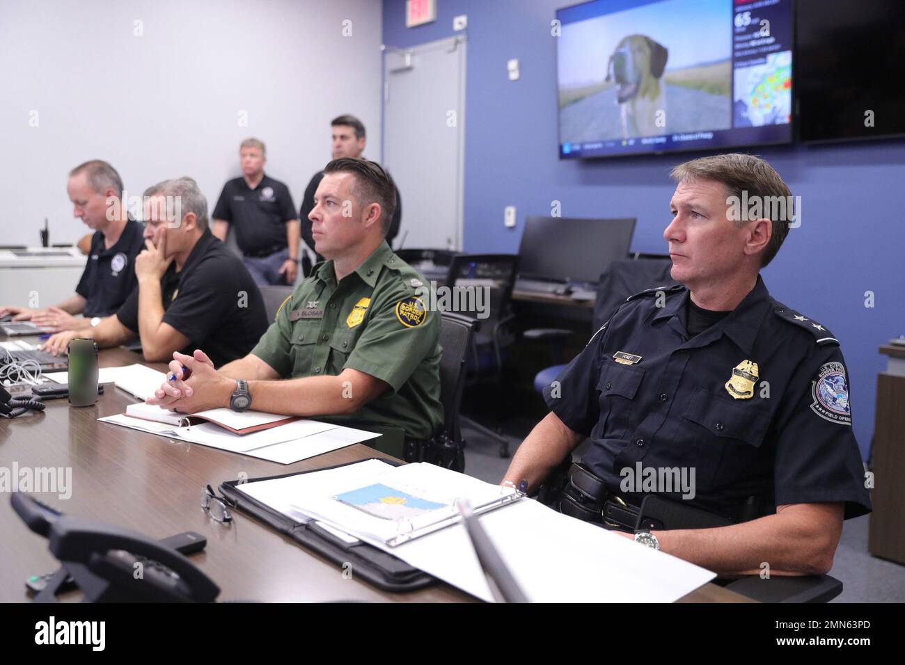 U.S.Customs and Border Protection officers with the Office of Field ...