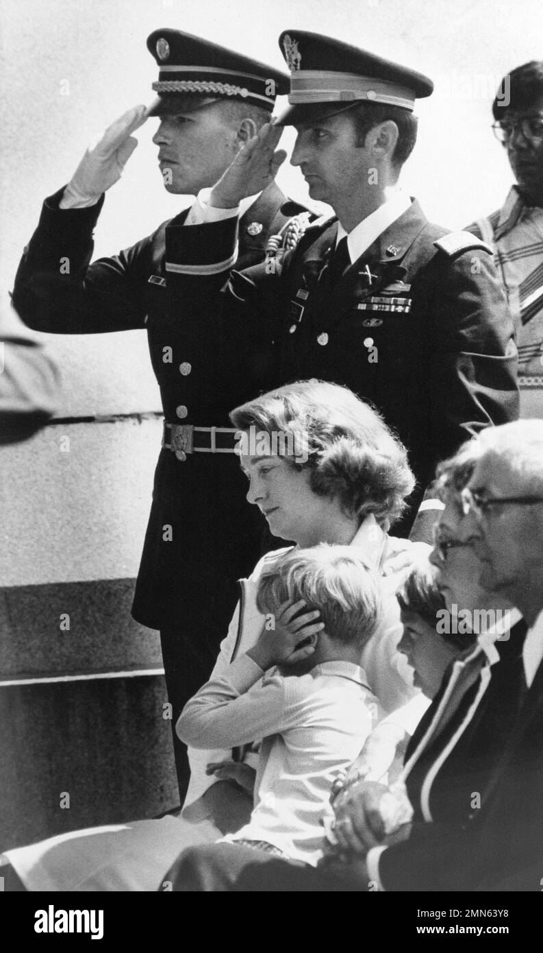 Brian Bonifas, 6-year-old son of Maj. Arthur Bonifas who was killed by ...